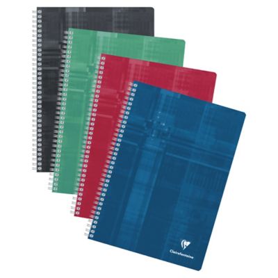 Clairefontaine Single Wire bound Notebook A4 Lined 90 Sheet - Random Colour