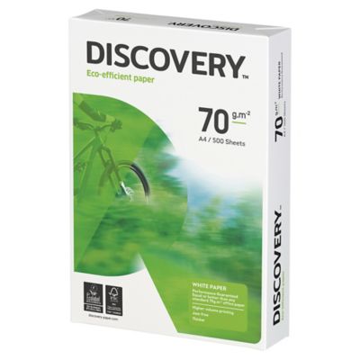 Discovery Paper A4 70 gsm White - Box of 5 Reams (2500 Sheets)