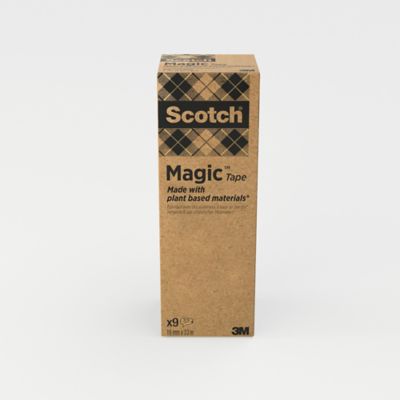 Ruban adhésif invisible Scotch Magic - 19 mm x 33 m - 9 rouleaux