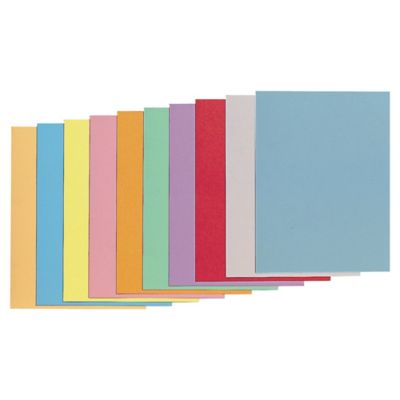 PK100 LYRECO S/CUT FOLDER A4 220G ASSTD