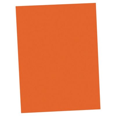 Lyreco folders A4 cardboard 250g orange - pack of 100