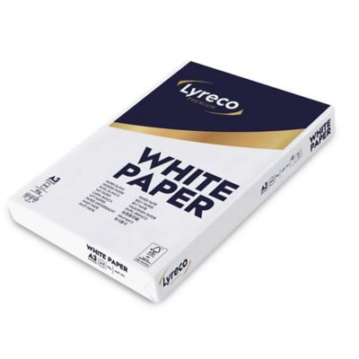 Lyreco Premium A3 White Paper 80gsm - Ream of 500 Sheets