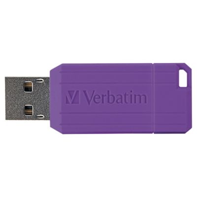 Clé USB Verbatim Pinstripe - USB 3.2 - 8 Go - violette