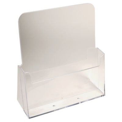 Exacompta 235x85x247mmDesk Literature Holder - Clear