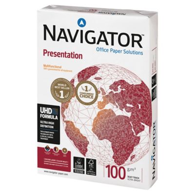 Navigator Presentation Paper White A4 100gsm - Ream of 500 Sheets