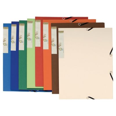 Elastic band folder Exacompta Forever 56980E A4, 380 g/m2, ass., pack ...