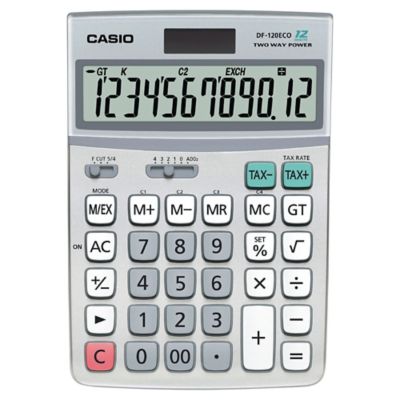 Casio DF-120 Eco Desk Calculator
