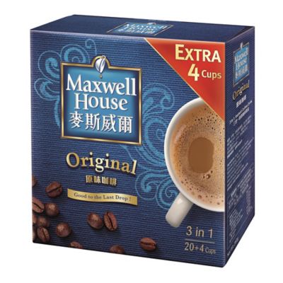 Maxwell House 3-in-1 Coffee Mix - Box of 24