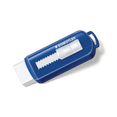 STAEDTLER 525-PS1 PVC Free Eraser with Sliding Sleeves