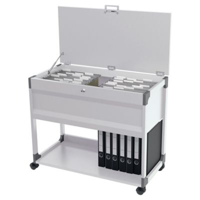 Durable Multi-Function Trolley - Lockable & Secure Document Filing ...