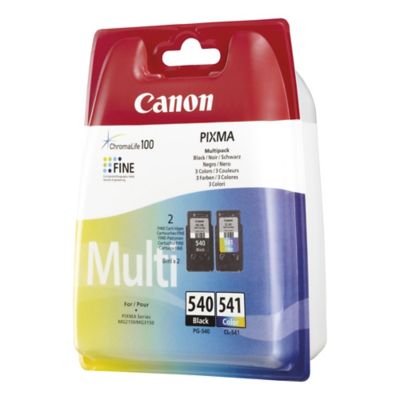 Canon PG-540/CL-541 Inkjet Cartridge Multipack - Black And Colour