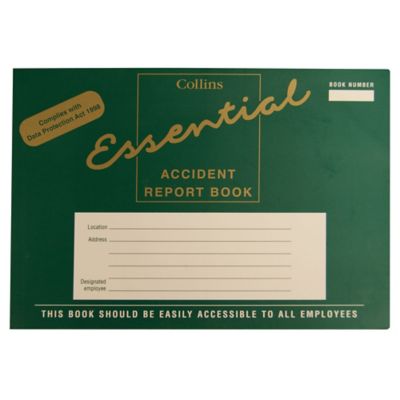 Collins A5 Accident Book
