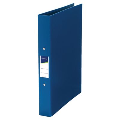 Lyreco Blue A4 2 O-Ring Binder 25Mm Spine - Box Of 10