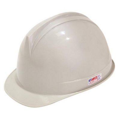 SSEDA SAFETY HELMET WITH RATCHET WHITE